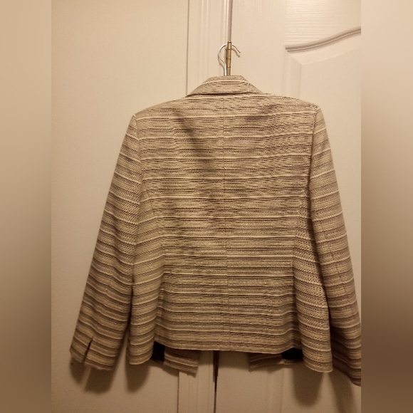 Jackets & Coats | Kasper Dress Jacket Woven Texture And Has Colorful ...